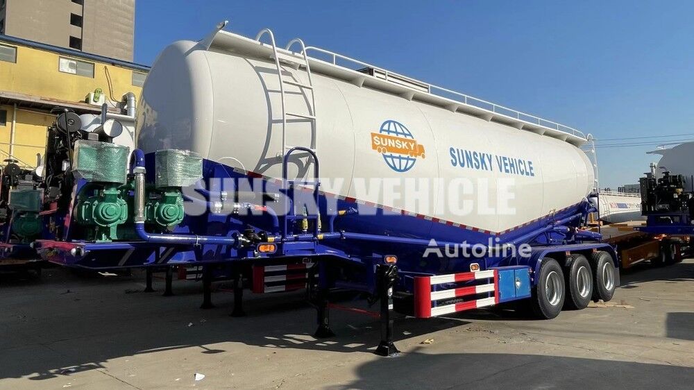 Nova 45CBM Bulk Cement Trailer cisterna za prevoz cementa