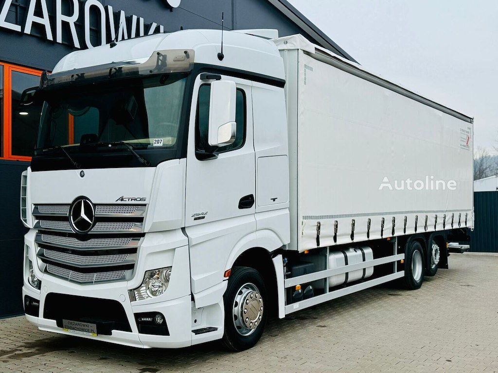 Mercedes-Benz Mercedes-Benz Actros 2542 / E6 / firanka 9m + winda / 22Epal / z kamion s ceradom