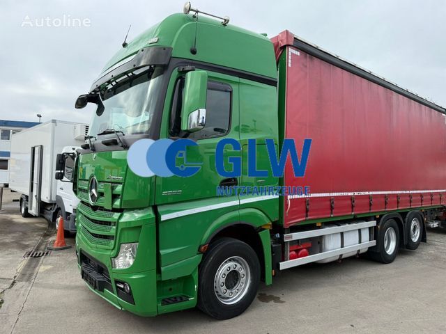 Mercedes-Benz ACTROS 2553 L GIGA Pr.7,3m LBW1,5 T*EURO 6 D kamion s ceradom