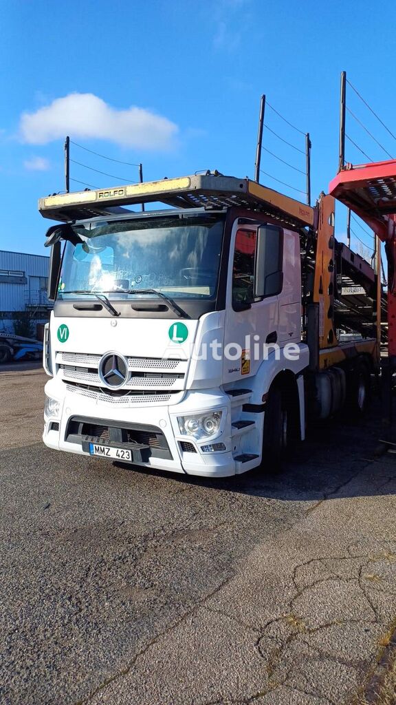 Mercedes-Benz + ROLFO 2014 autotransporter + prikolica autotransportera