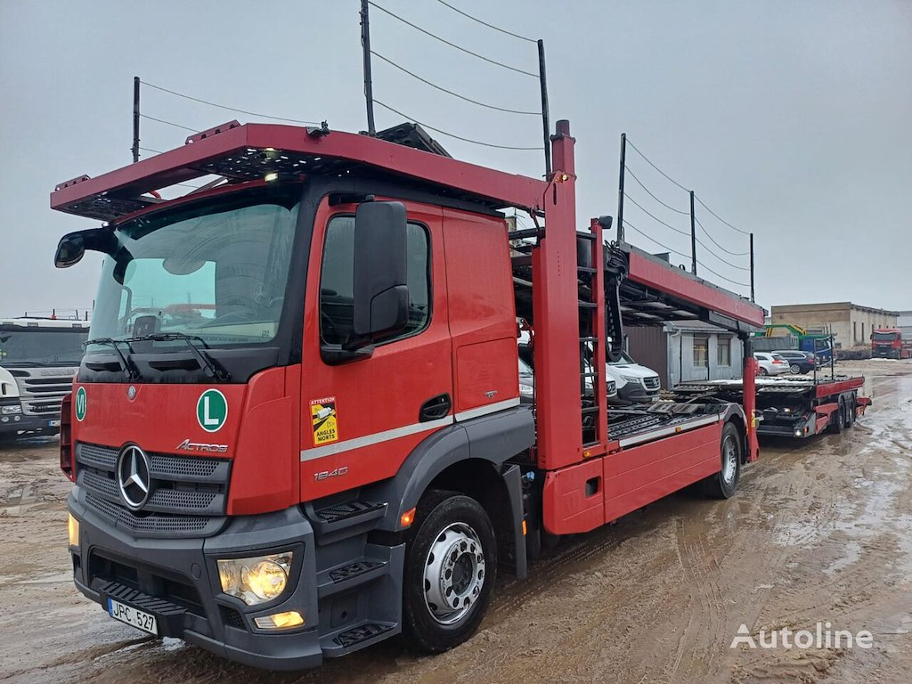 Mercedes-Benz +Kassbohrer 2007 autotransporter + prikolica autotransportera