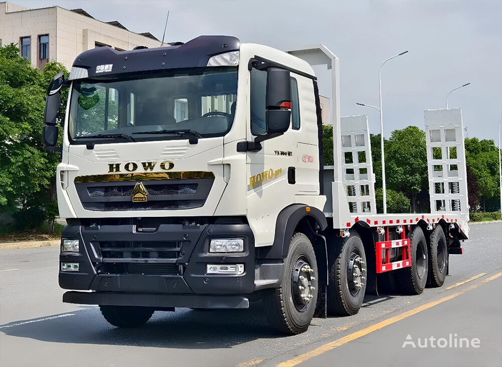 Howo Flatbed Straight Truck TX autotransporter