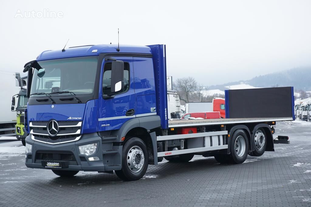 Mercedes-Benz ACTROS / 2543 / ACC / E 6 / PEŁNY ADR / PLATFORMA / ZAWIESIE POD kamion platforma