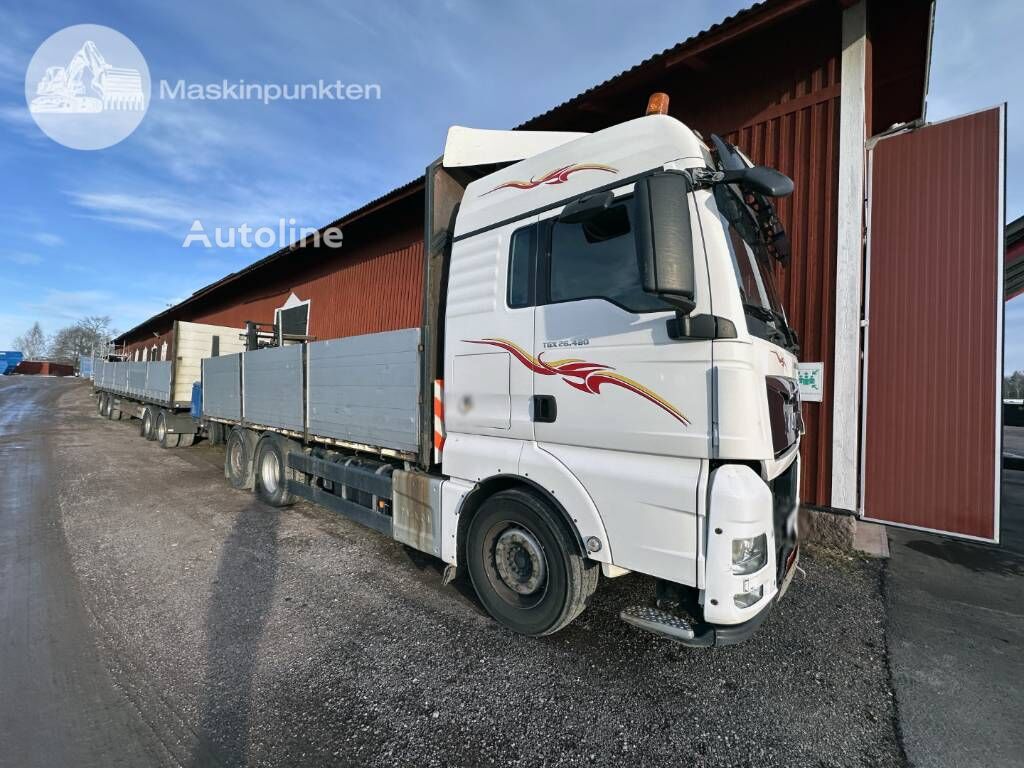 MAN TGX 26.480 Med TRUCK! kamion platforma