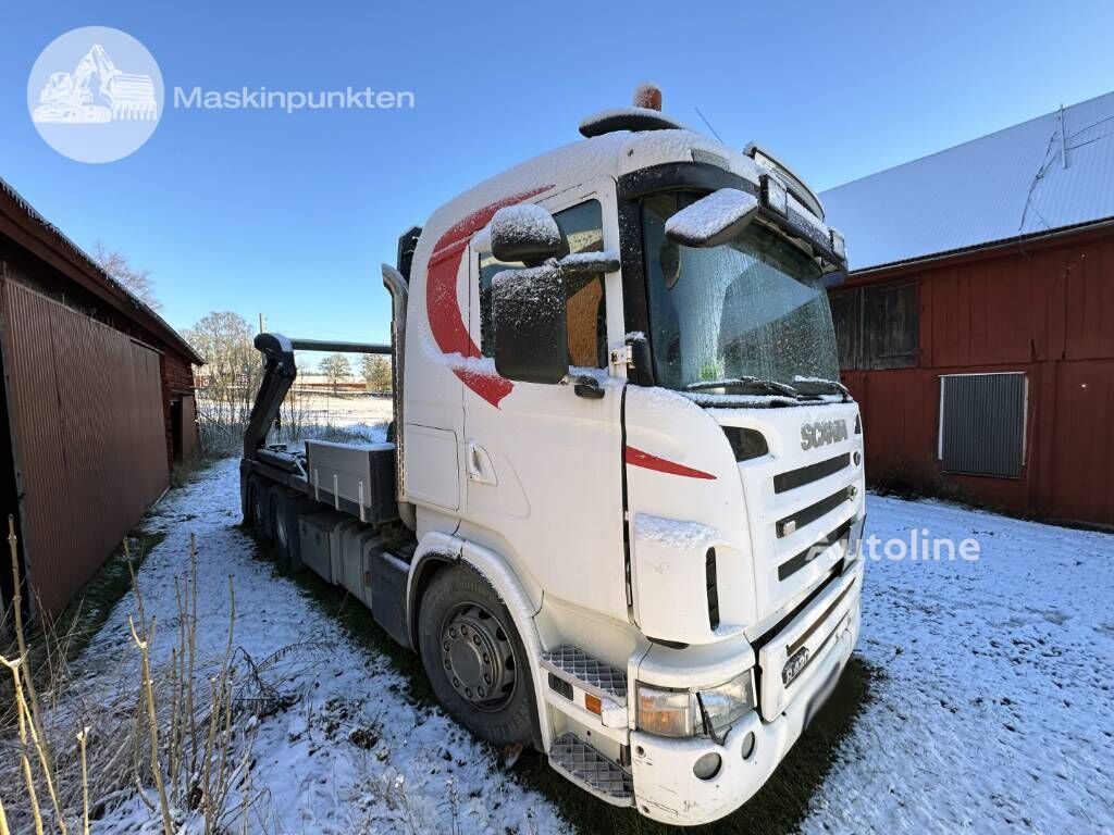 Scania R 420 LB kamion autopodizač kontejnera