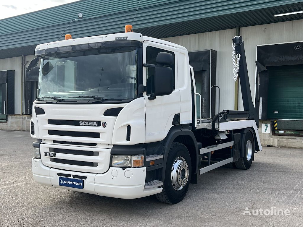 Scania P280 PORTACONTENEDORES CADENERO kamion autopodizač kontejnera