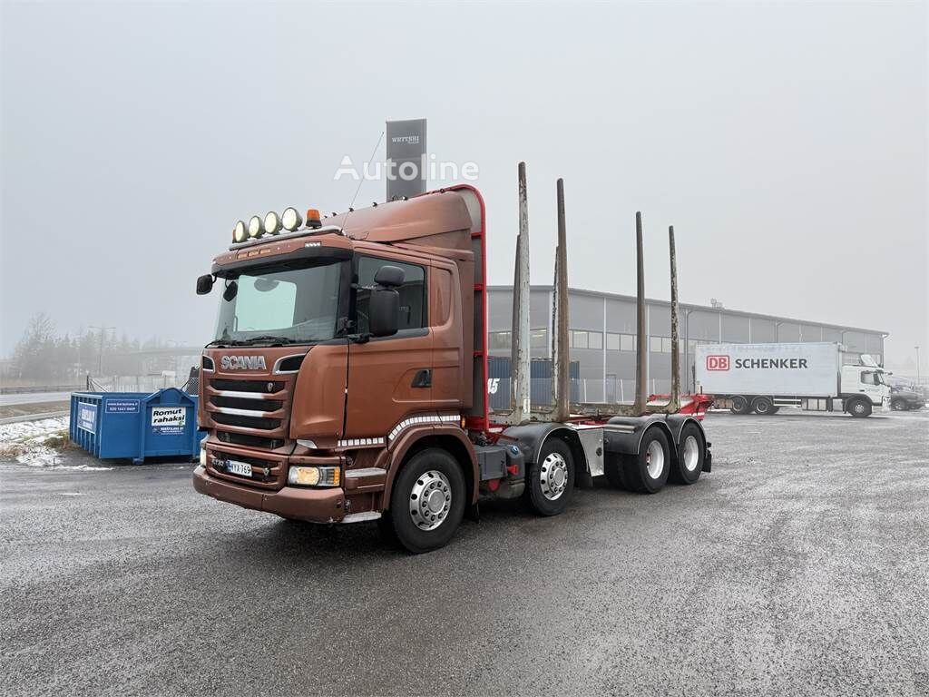 Scania R 730 8X4 kamion za prevoz drva