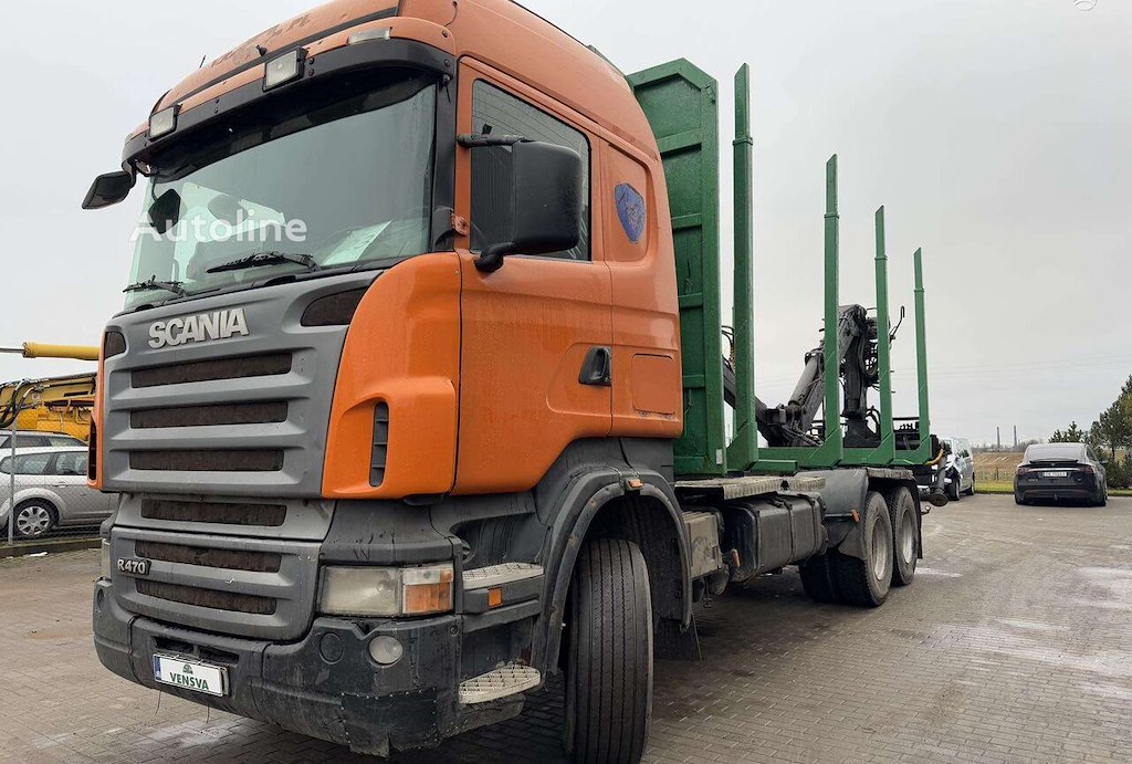 Scania R470LA + LOGLIFT F82S76R 2008 kamion za prevoz drva