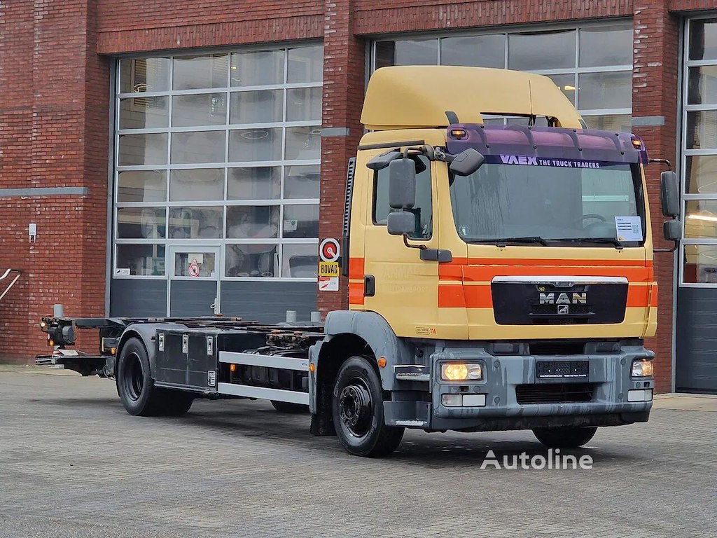 MAN TGM 15.250 4x2 - BDF - Loadlift - Manual gear - Low KM - vozilo za prevoz kontejnera