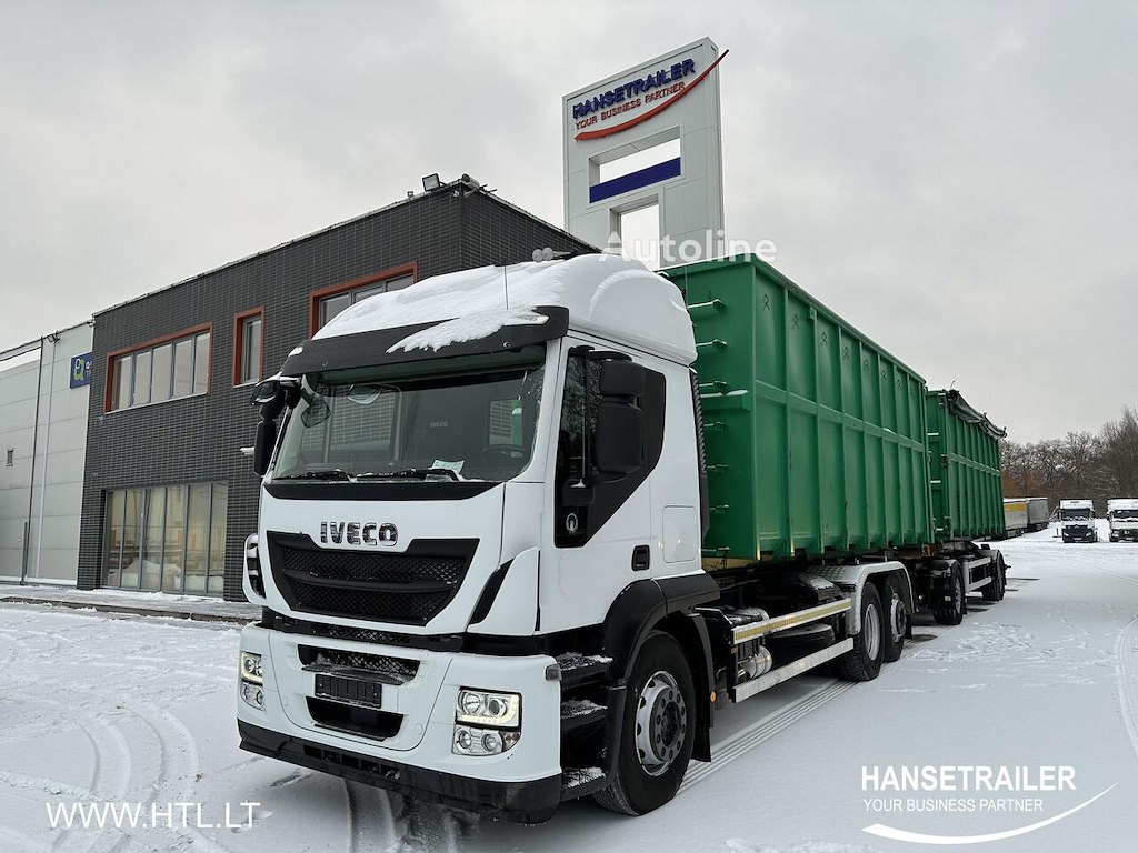 IVECO Magirus AT260SY/PS vozilo za prevoz kontejnera