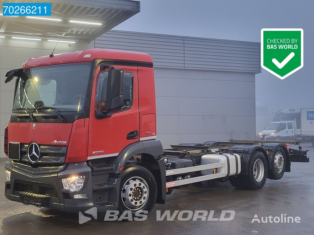 Mercedes-Benz Antos 2535 6X2 ADR Lift+steering axle Automatic Euro 6 vozilo za prevoz kontejnera