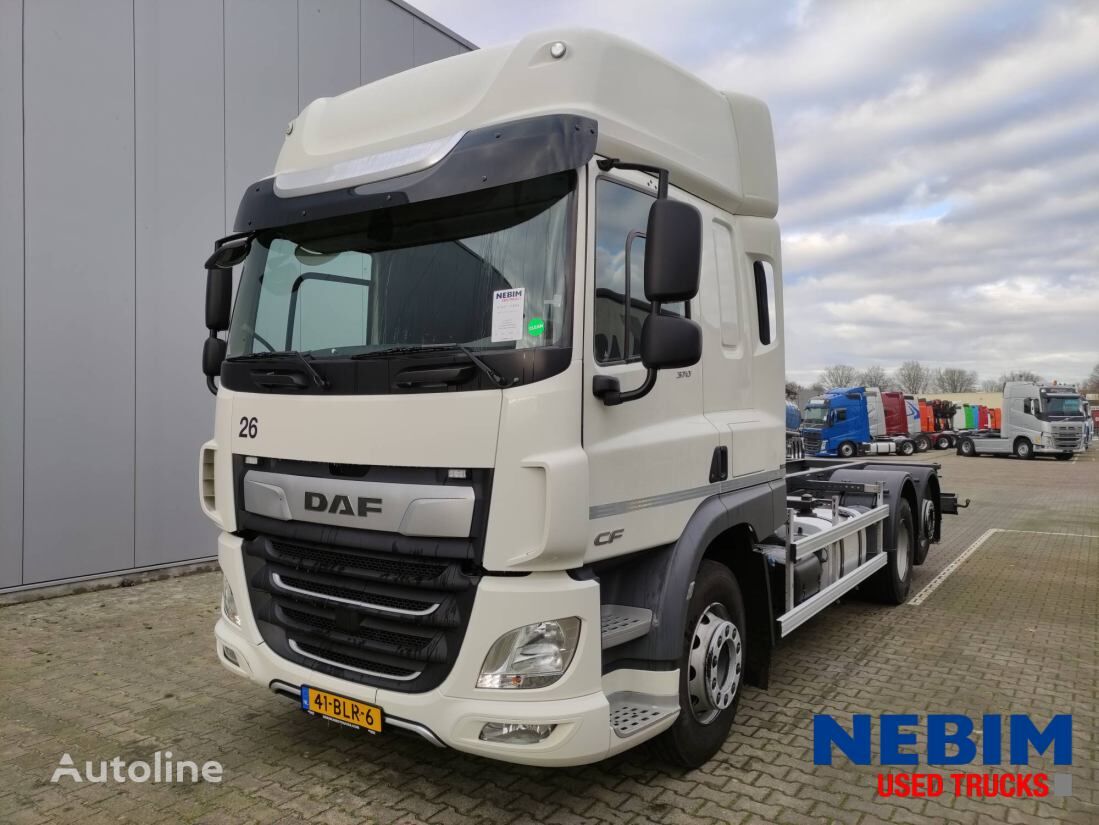 DAF CF370 6x2 ADR/VLG - AT - 20" Twist locks vozilo za prevoz kontejnera