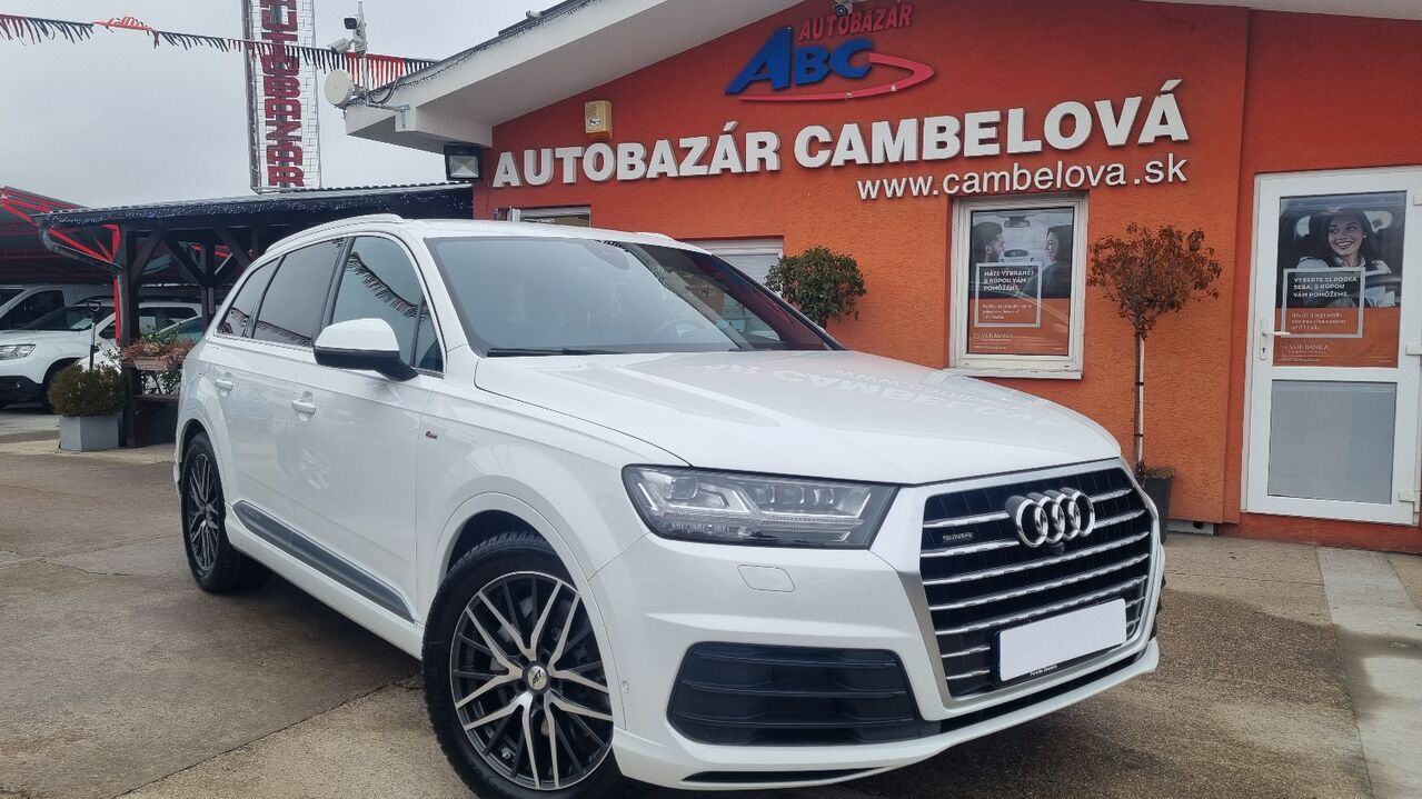 Audi Q7 3.0 TDi S-line Quattro 200kW krosover