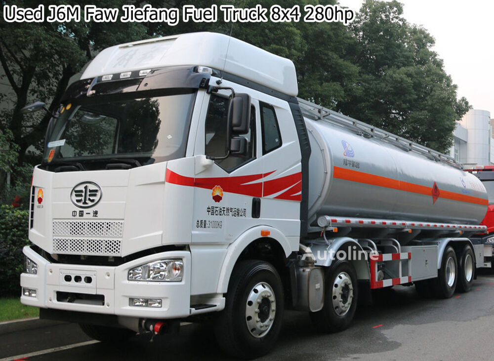 FAW Used J6M Faw Jiefang Fuel Truck 8x4 autocisterna