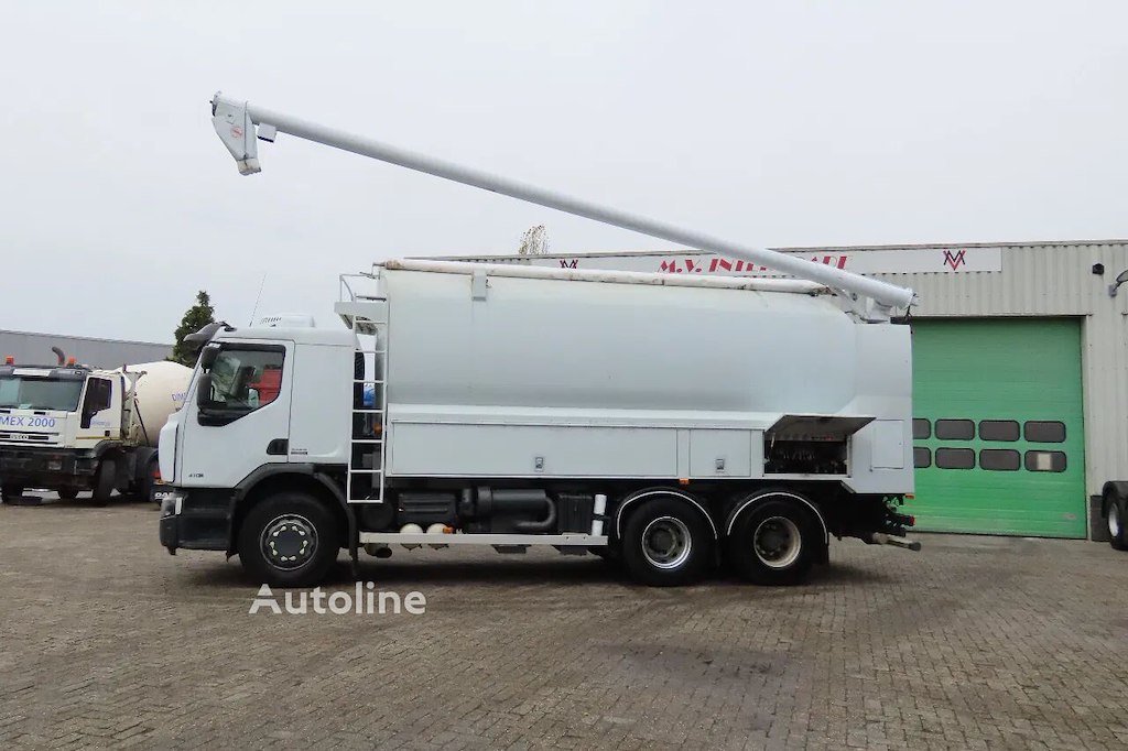 Renault Premium 410 LANDER , RETARDER, 6x4, Auger + Airco, sleecab, P-co autocisterna