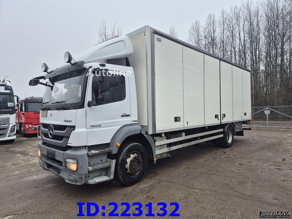 Mercedes-Benz Axor 1829 Euro5 Manual + Tail lift izotermni kamion