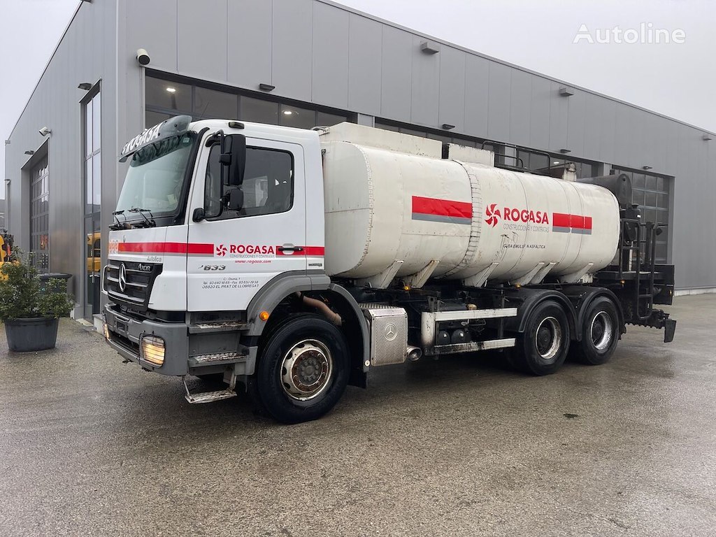 Mercedes-Benz Axor 2633 9000ltr Bitumen sprayer kamion za prevoz bitumena