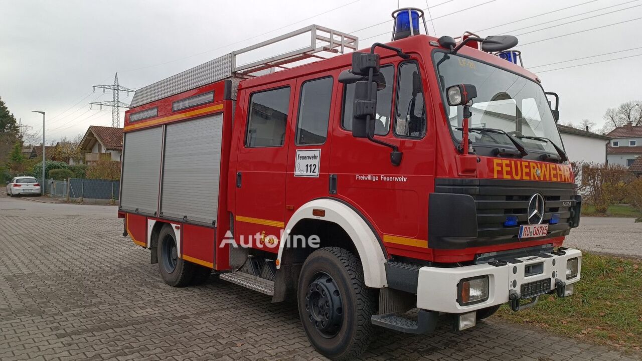 Mercedes-Benz 1224 1222AF 4x4 Feuerwehr LF 16 1600L Wasser vatrogasno vozilo