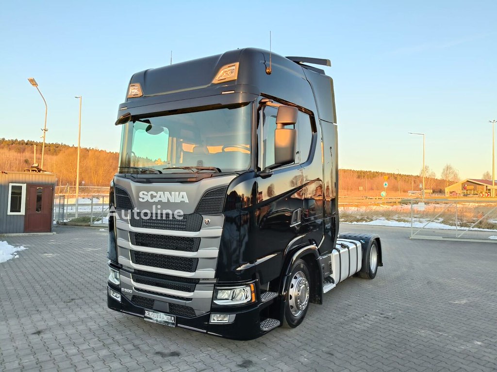 Scania S500 / EURO 6 / RETARDER / LOW DECK / Zbiorniki paliwa 1400L / L tegljač