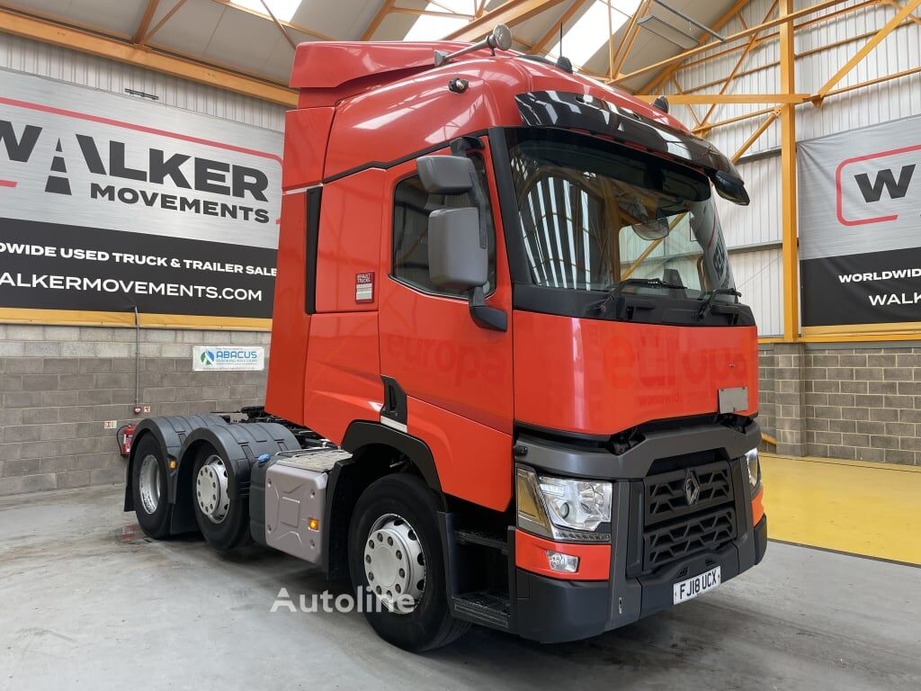 Renault T480 COMFORT *EURO 6* 6X2 TRACTOR UNIT – 2018 – FJ18 UCX tegljač