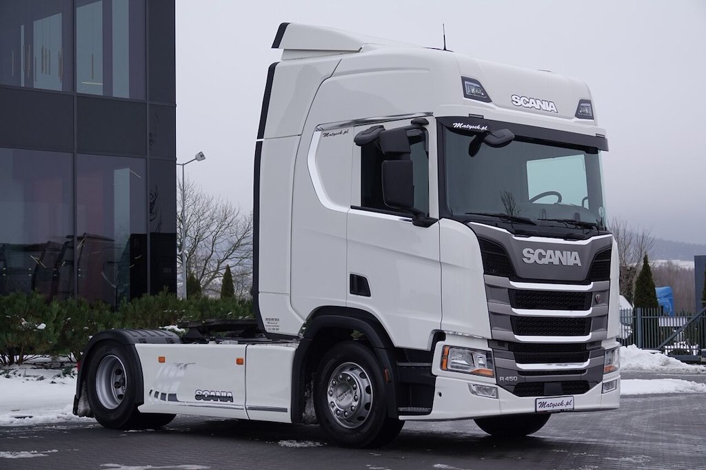 Scania R 450 / RETARDER / I-PARK COOL / OPONY 100 % / SPROWADZONA / PO tegljač