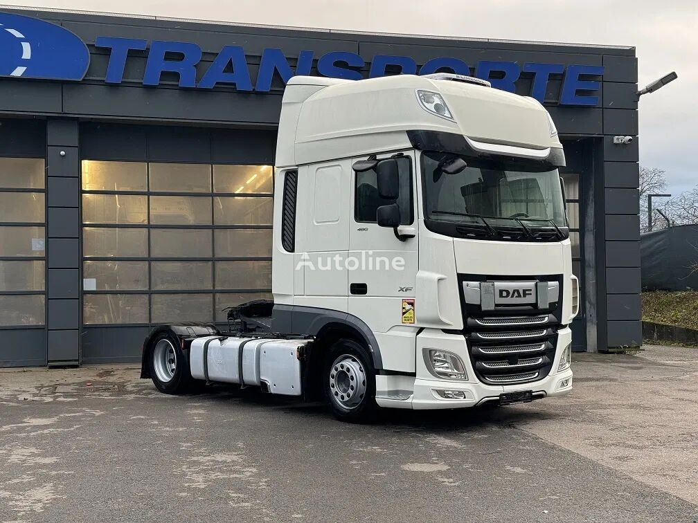 DAF XF 480 SSC, Low Deck, Sattelkupplung Verstellbar tegljač