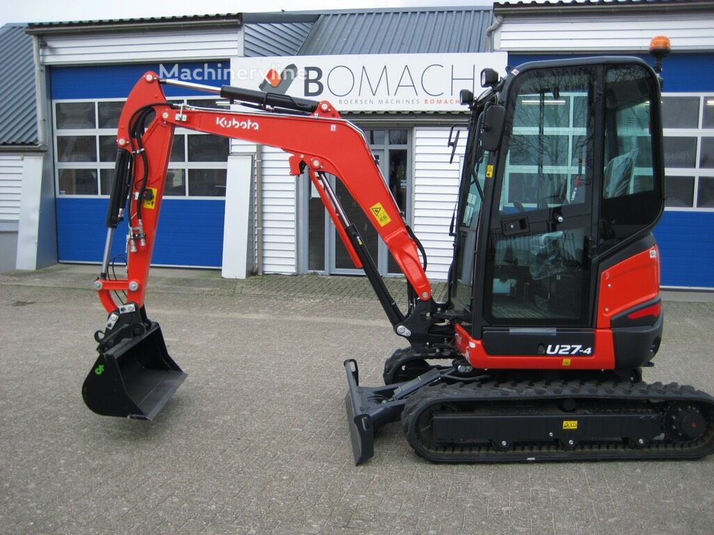 Novi Kubota U27-4 High spec mini bager