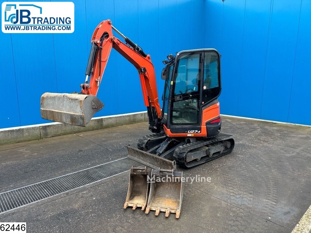 Kubota U 27 15,5 kW, 2.260 hours bager guseničar