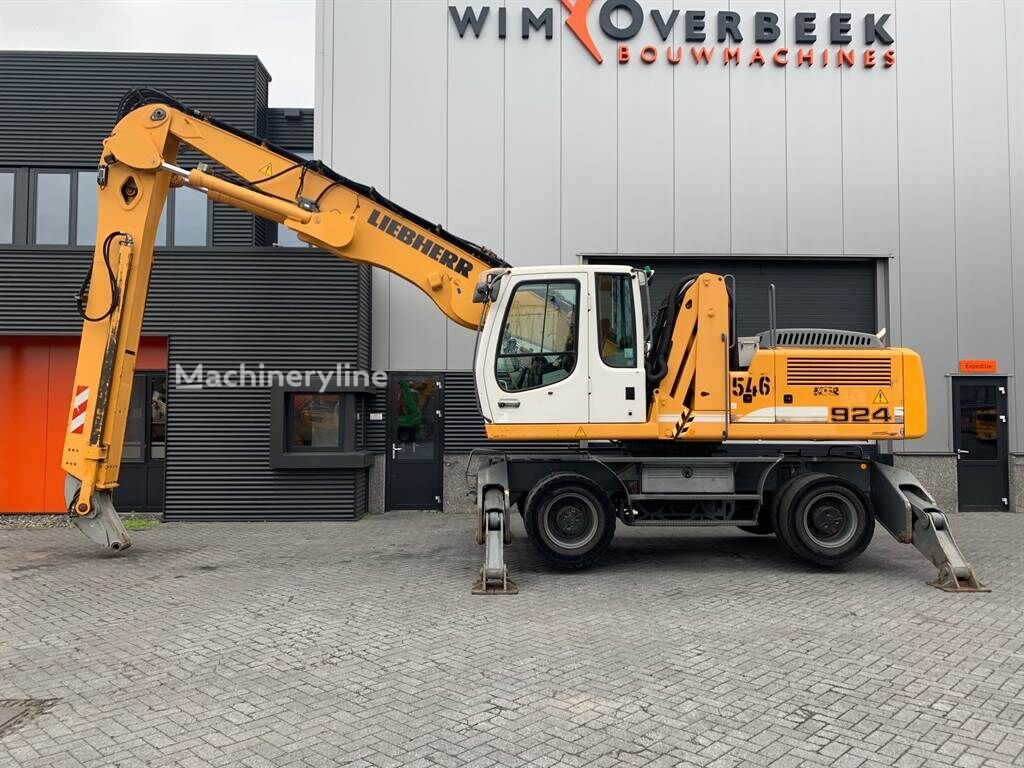 Liebherr A 924 C Litronic Telescopic bager za pretovar