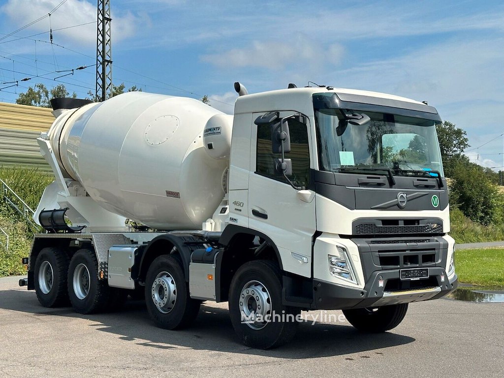 Novi Euromix MTP na šasiji Volvo FMX 460 kamion s mešalicom za beton