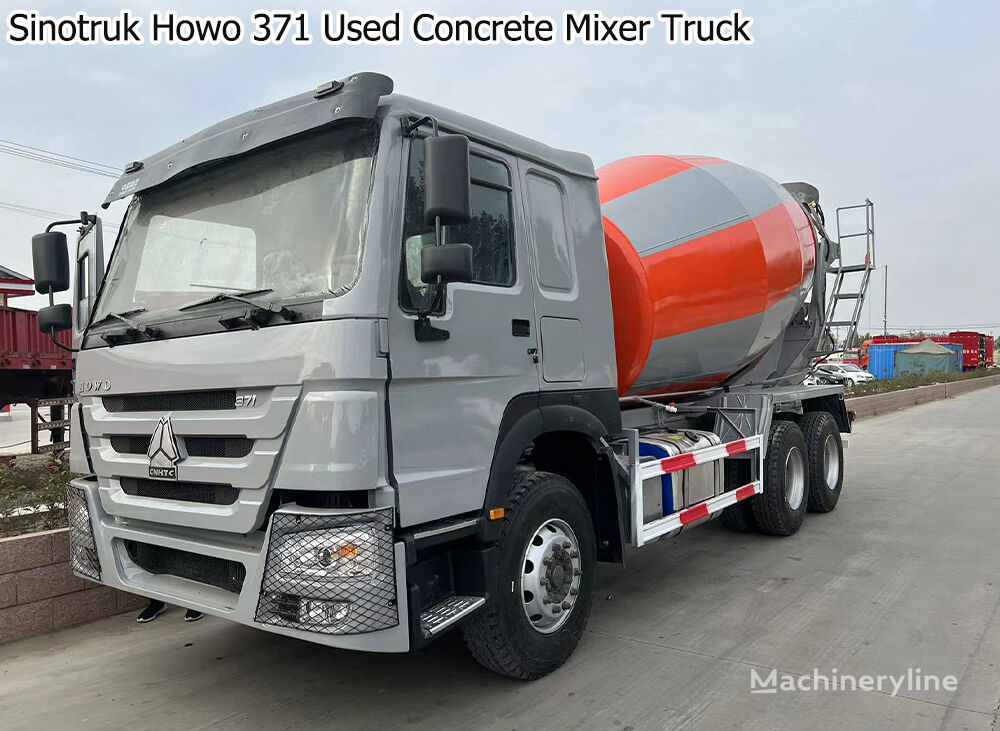 Sinotruk Howo Old Sinotruk Howo 371 Used Concrete Mixer Truck kamion s mešalicom za beton