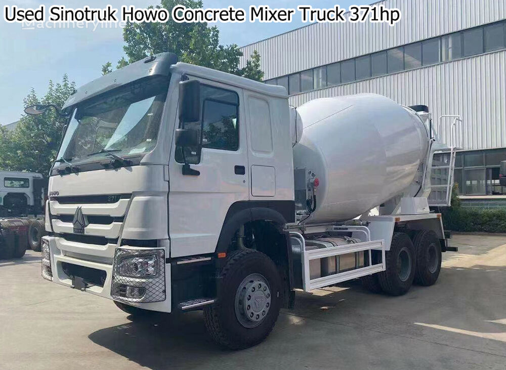 Howo Used Sinotruk Howo Concrete Mixer Truck 371hp kamion s mešalicom za beton