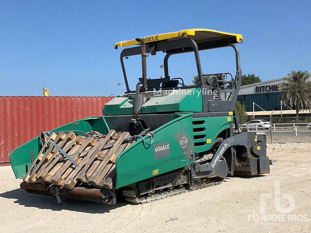 Prodaje se VOEGELE SUPER 1800-2L Track asfaltni finišer guseničar na aukciji