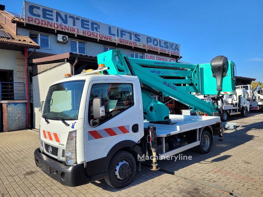 Nissan Cabstar NT400 - 24m Oil&Steel Sneek 2413 Plus - bcket truck auto dizalica s korpom