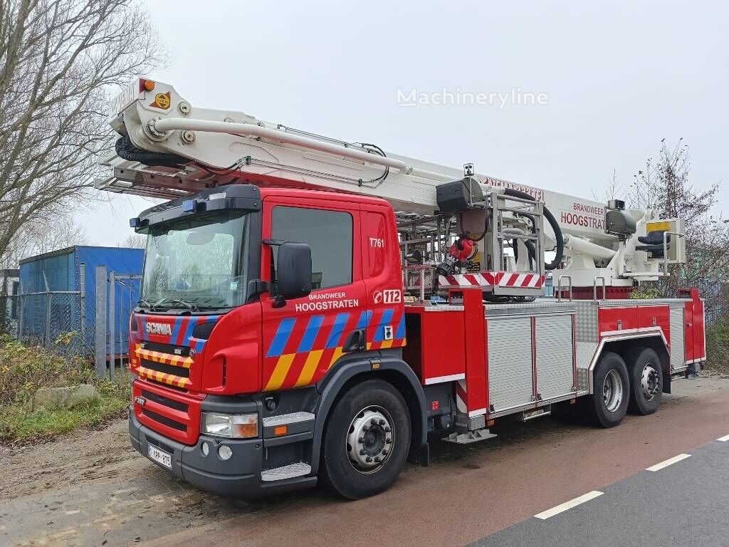 Scania Vema 333TFL-E hoogwerker hi lift 33 m CE ex fire auto dizalica s korpom