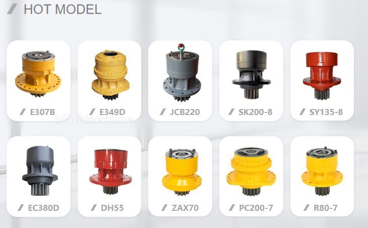 Caterpillar swing E307B EC380D E349D DH55 JCB220 ZAX70 SK200-8 PC200-7 SY135 menjač za Kobelco bagera