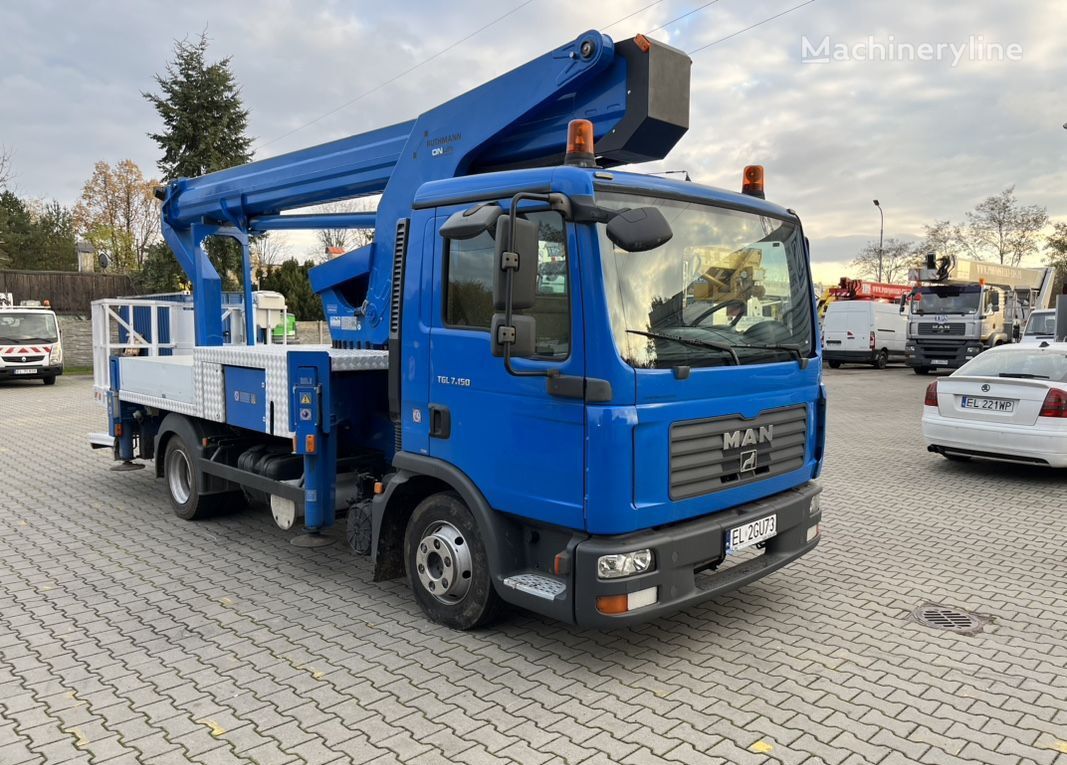 MAN TGL 7.150 auto dizalica s korpom