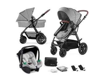 Kinderkraft kolica MOOV 3u1 MinkPro grey