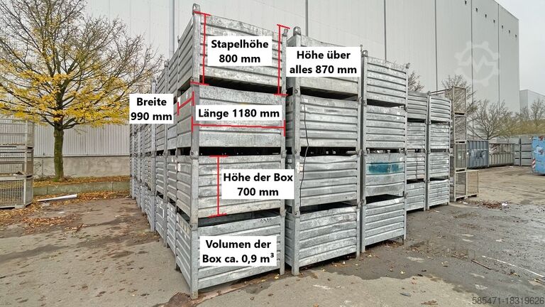 Kutija za slaganje
Unbekannt Stapelboxen, Lagerbehälter stapelbar