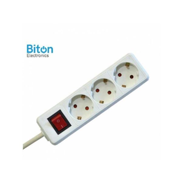 Biton Electronics Prenosna piključnica 3 / 5 met prekidač PP/J 3X1.5mm (ET10106)