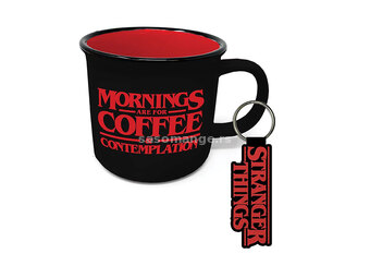 Šolja Stranger Things - Morning Are For Coffee &amp; Contemplation Mug