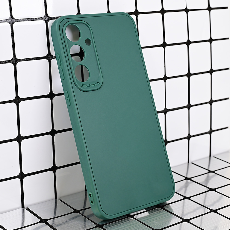 Maska 3D Camera za Samsung S721B Galaxy S24 FE tamno zelena
