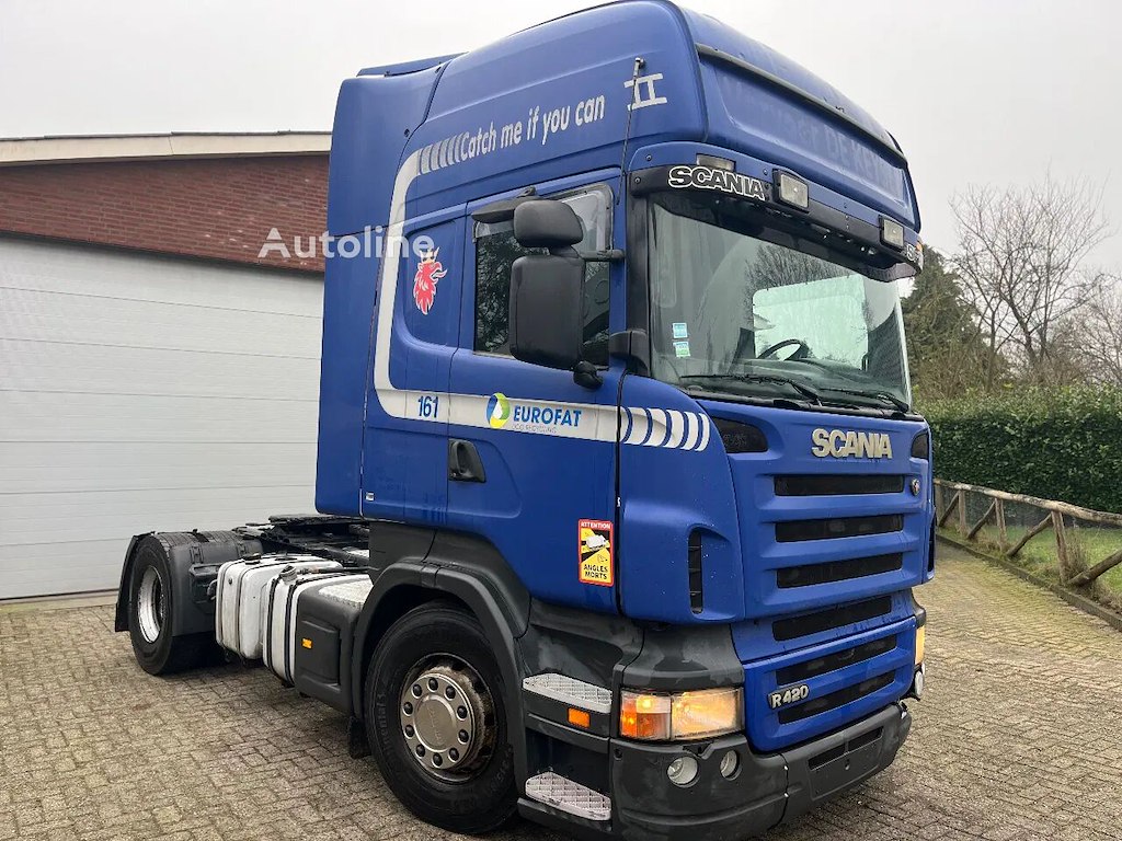 Scania R420 With Tipper Hydraulic Only 351.670 Km Belgium Regestration tegljač