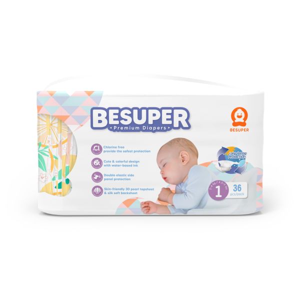 BESUPER Premium Pelene 1 (NB, 2-4 kg) 36 kom