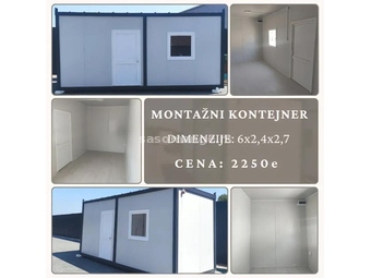 Montazni kontejner 6x2.4x2.7 standard