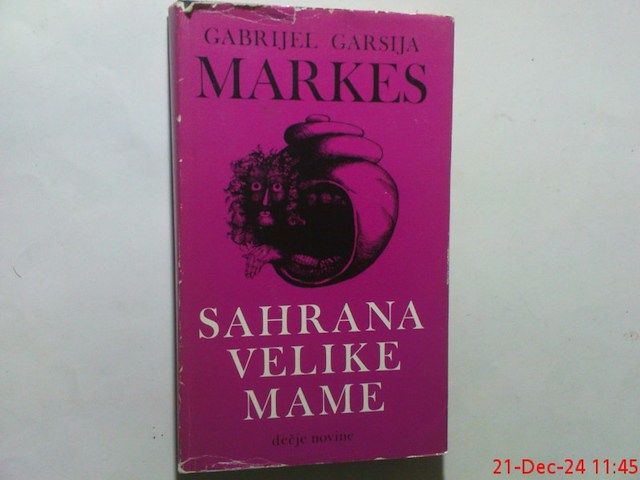 GABRIJEL GARSIJA MARKES - SAHRANA VELIKE MAME