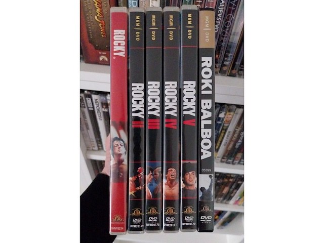 Rocky 1-6 DVD