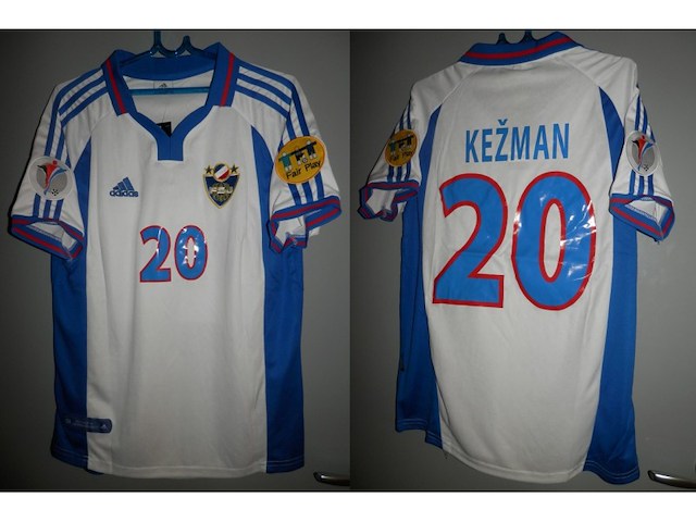 Jugoslavija dres (EURO 2000) Kežman 20 Yugoslavia Beli