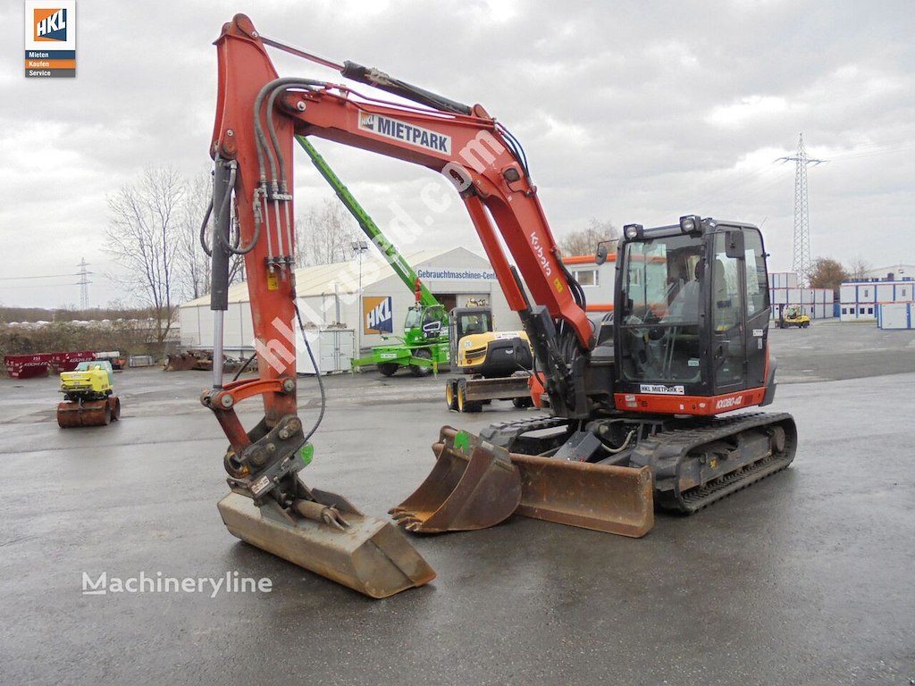 Kubota KX 080-4 mini bager