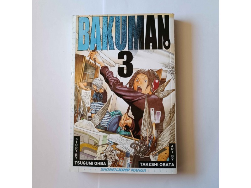 Bakuman vol. 3 i 4 manga